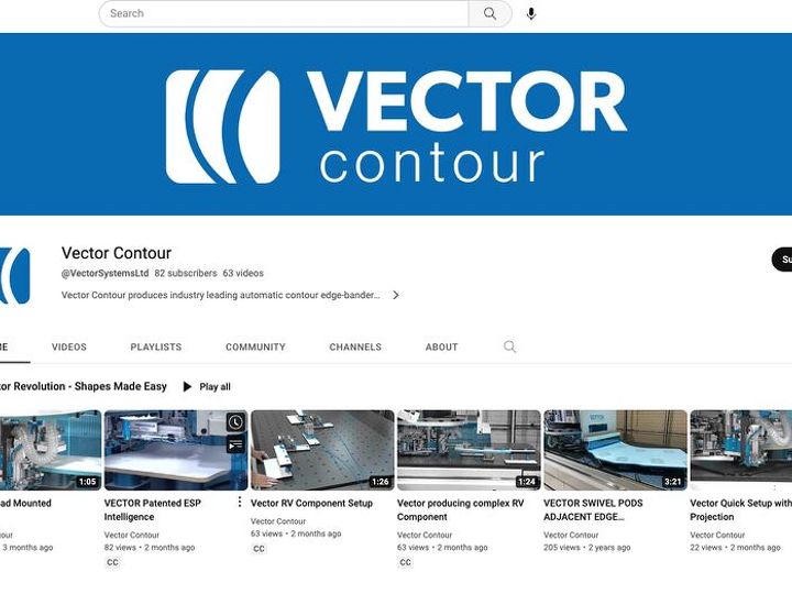 Automatic Contour Edge-banders | Vector Contour