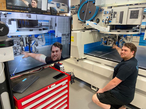 Developments in Edge Banding Machines | Auto Edge Banded - Vector Contour